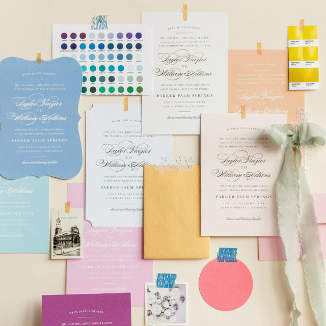 Let's Talk About Basic Invite Wedding Invitations - Thrifty Pineapple