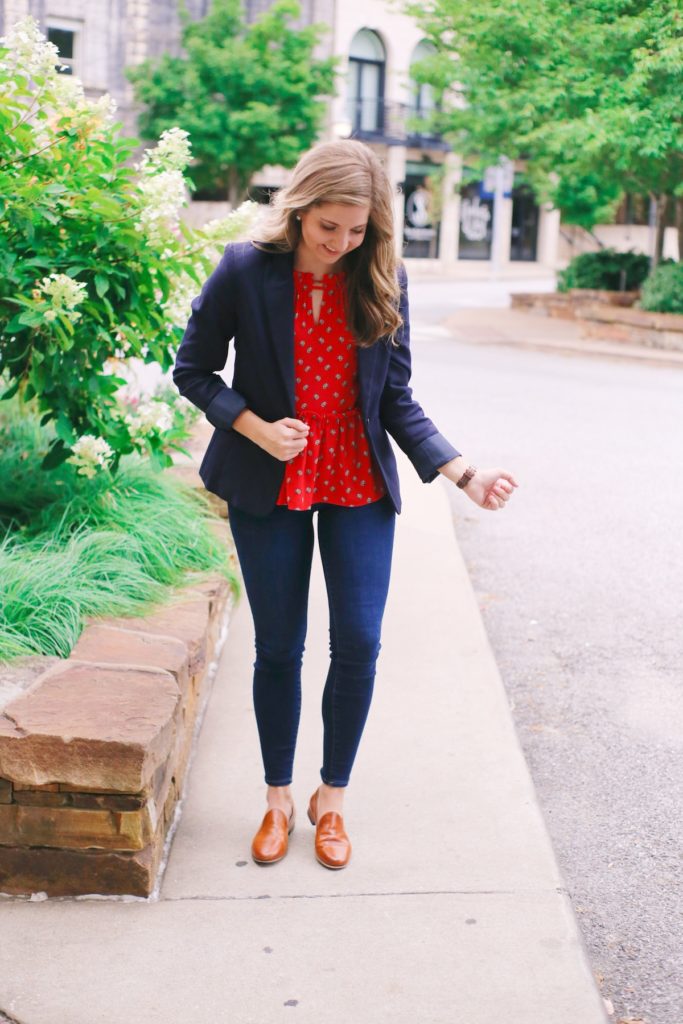 Day to Night Outfit: Red Tank - Thrifty Pineapple