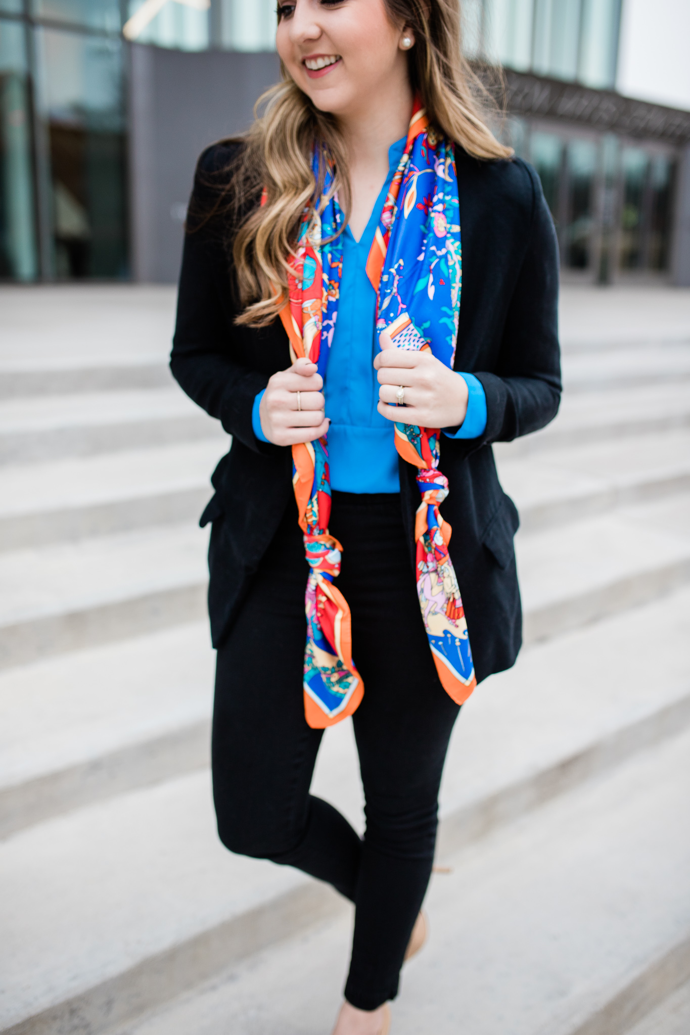 How To Wear Color To Work - Thrifty Pineapple