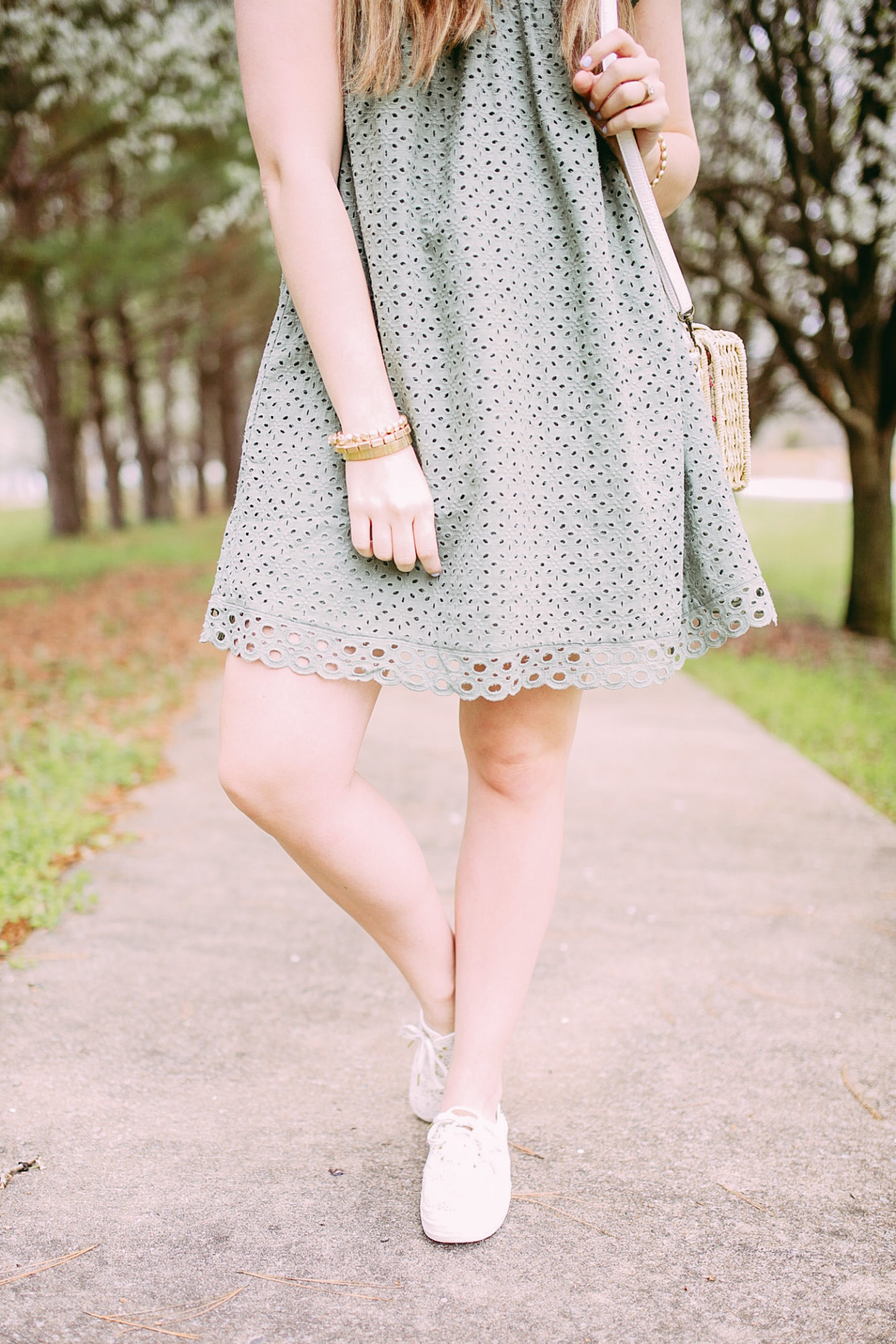 How To Dress Down A Spring Dress - Thrifty Pineapple