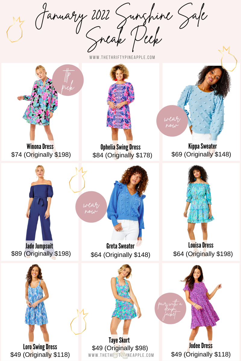 January 2022 Sunshine Sale Announcement + Sneak Peeks - Thrifty Pineapple