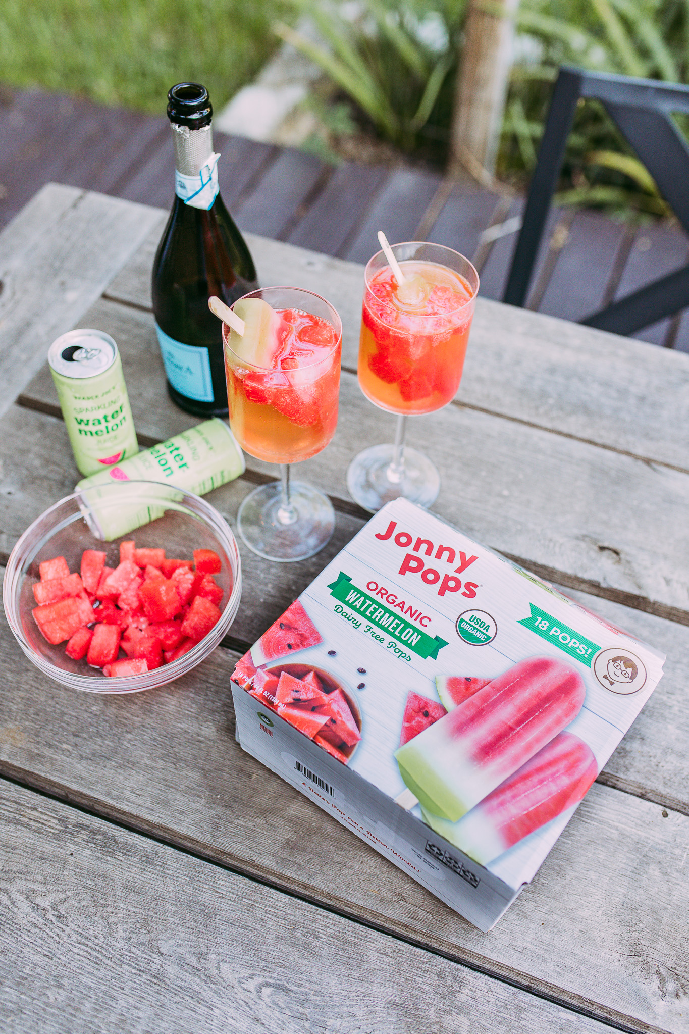 Cocktail Recipe: Watermlon Pop-tail - Thrifty Pineapple