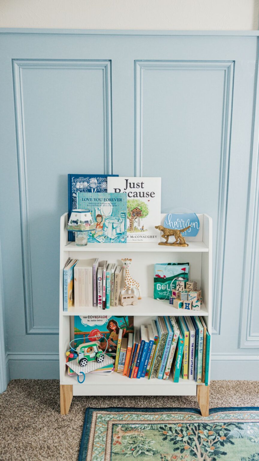 Baby Boy Nursery Inspiration featuring Namesake Nursery - Thrifty Pineapple