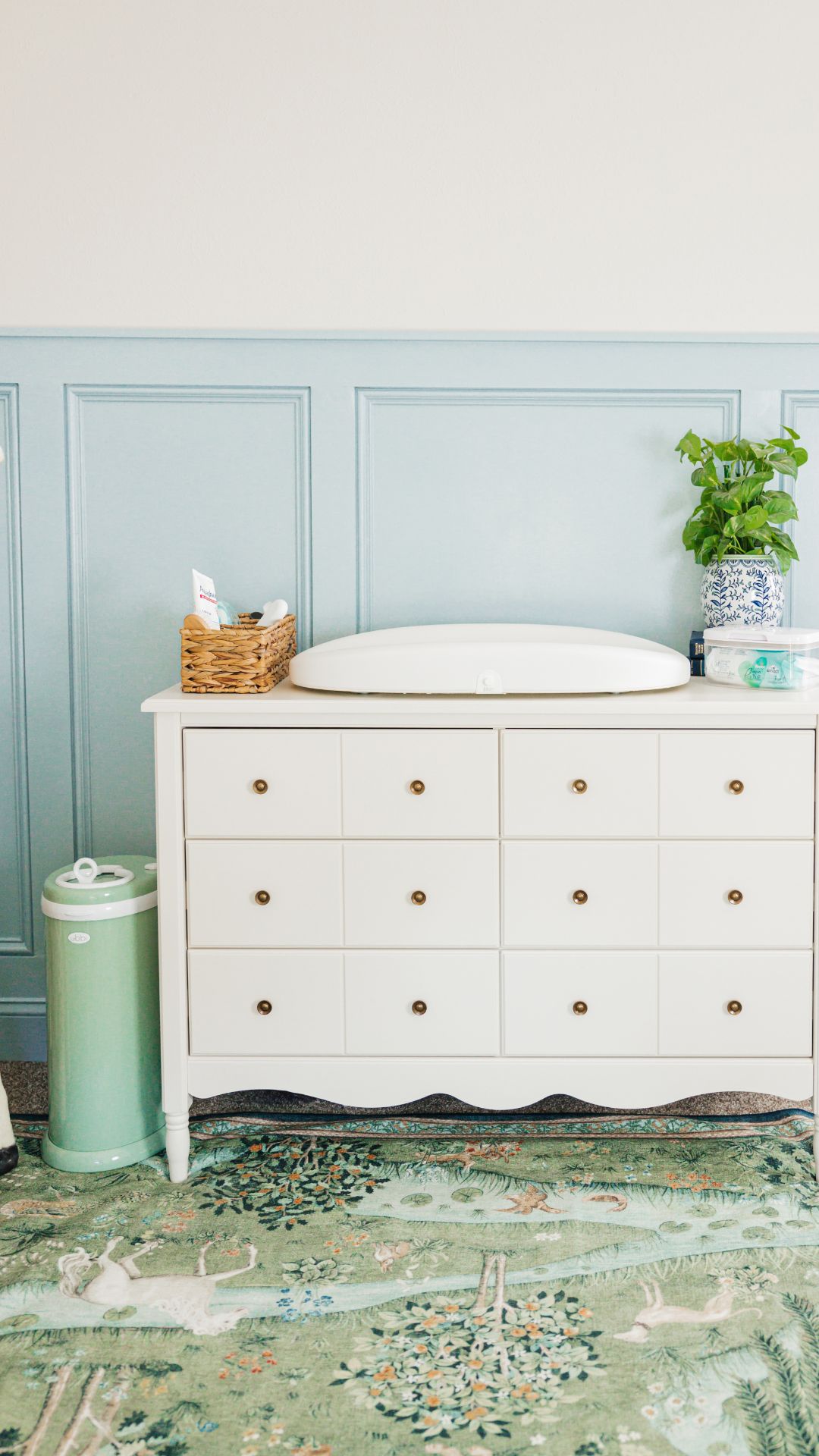 Baby Boy Nursery Inspiration featuring Namesake Nursery - Thrifty Pineapple