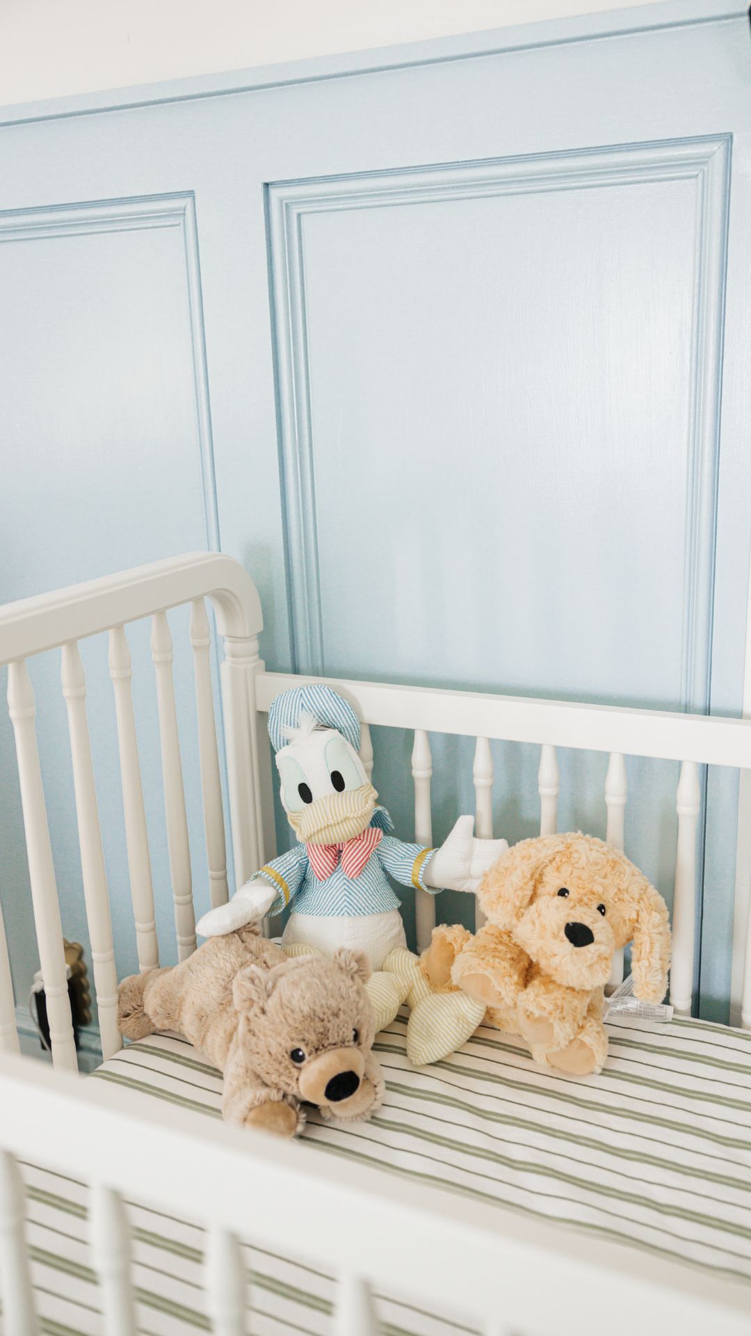 Baby Boy Nursery Inspiration featuring Namesake Nursery - Thrifty Pineapple